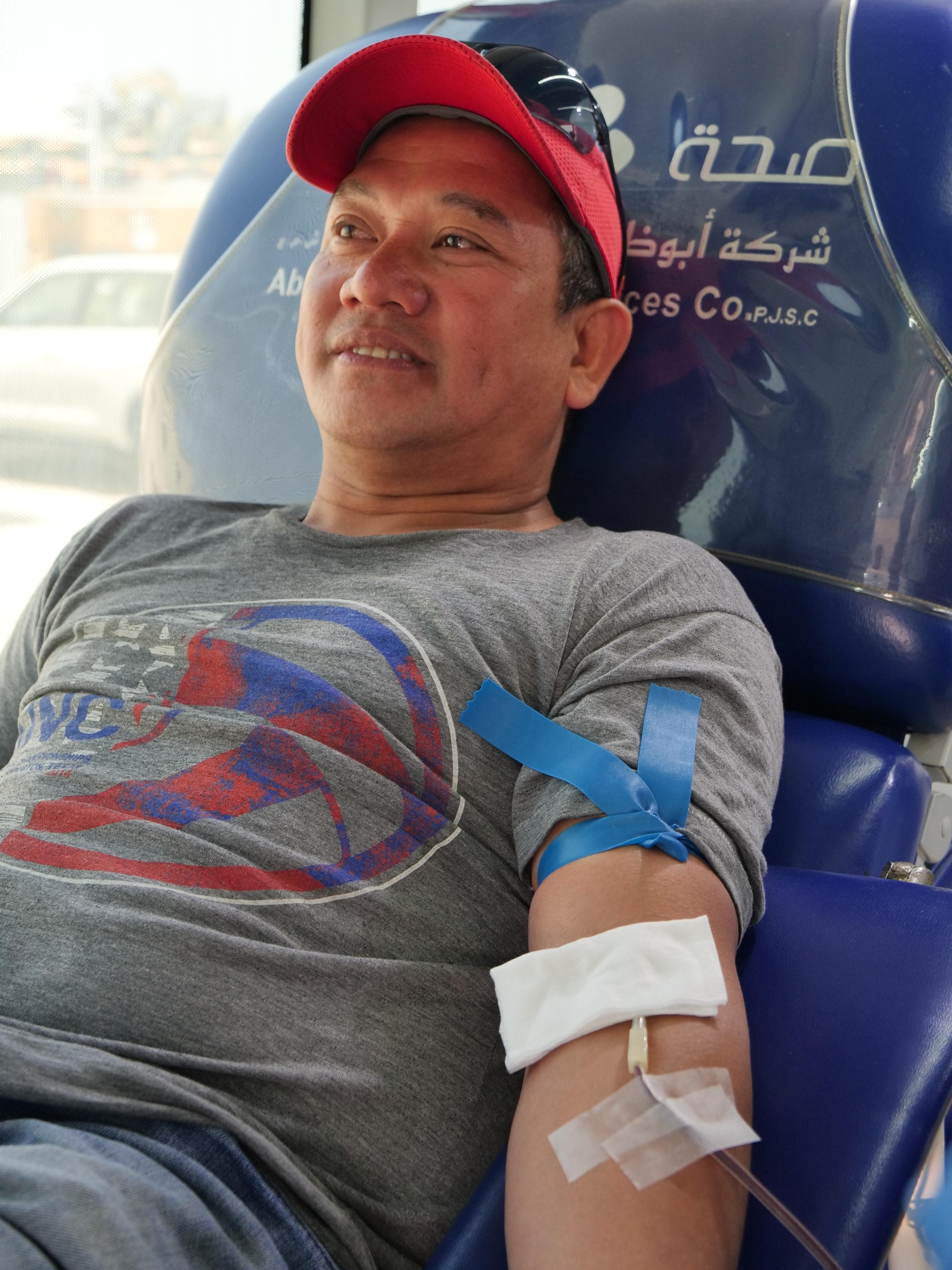 Blood Donation Al Reef Camp Plant
